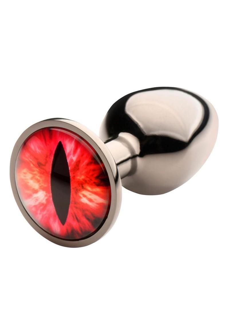 DreadEye Plug – Red Eye Fantasy Metal Butt Plug – Alien Dildo